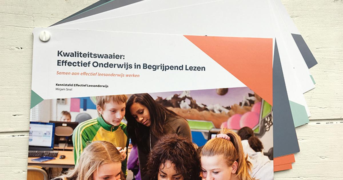Kwaliteitswaaier biedt handvatten voor versterken begrijpend ...